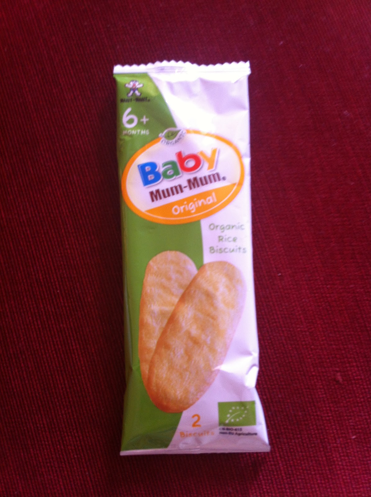 Review - Baby Mum-Mum Organic Rice Biscuits - MUMMY TO THE MAX